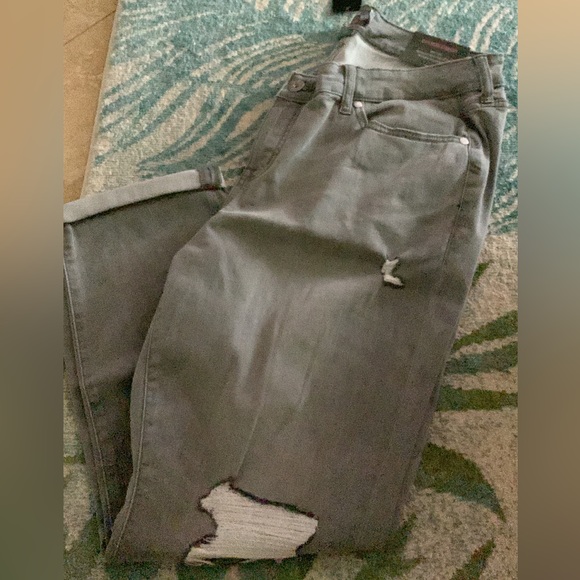 torrid | Jeans | Torrid Grey Boyfriend Jeans | Poshmark